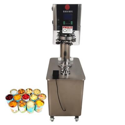 China OEM 380V Máquina de fecho automático de carne de porco enlatada eléctrica 75pcs/min à venda