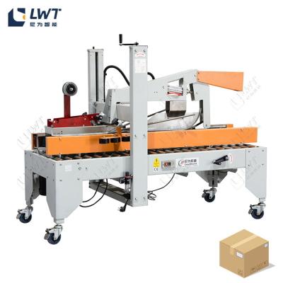 China High Speed Verstelbare Top Bottom Tape Elektrisch Stabiel Automatische Kartonnen Dozen Doos Sealer Carton Sealing Machine for sale