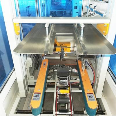 中国 エンド オブ ライン パッキング 機械 自動 カートン 開封 機械 ケース エレクター 販売のため