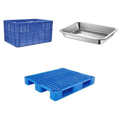 China Turnover Crate Washing Machine Pallet Spray Cleaning Machine for sale
