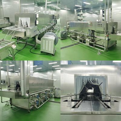 China Turnover Crate Washing Machine Pallet Spray Cleaning Machine for sale