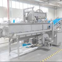 China Spinach Quick Freezing Line Fruit And Vegetable Quick Freezing Processing Equipment for sale