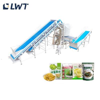 China Pre-prepared Food Production Line Fully Automatic Ready-to-eat Food Processing Equipment for sale