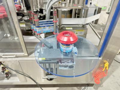 China Máquina etiquetadora automática para latas 220V/380V con pantalla táctil en venta