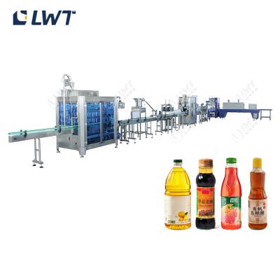 China 2500BPH Edible Oil Filling Production Line for sale