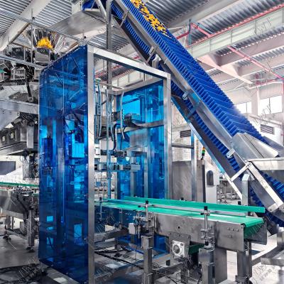 China 10L Drum Fully Automatic Filling Line for Plastic Parts - Auto Loading, Weighing, Capping for sale