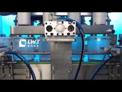 Volledig automatische vierkoppige chocolademachine voor kwantitatieve vulling