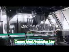 2T/H Pet Canned Food Production Line Equipment Meat Canning Food Line CE