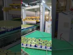 Lijn voor de productie van vlees voor lunchconserven