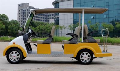China Customized Color 6 Passenger Electric Car Golf Buggy With DC Motor 48V Battery for sale