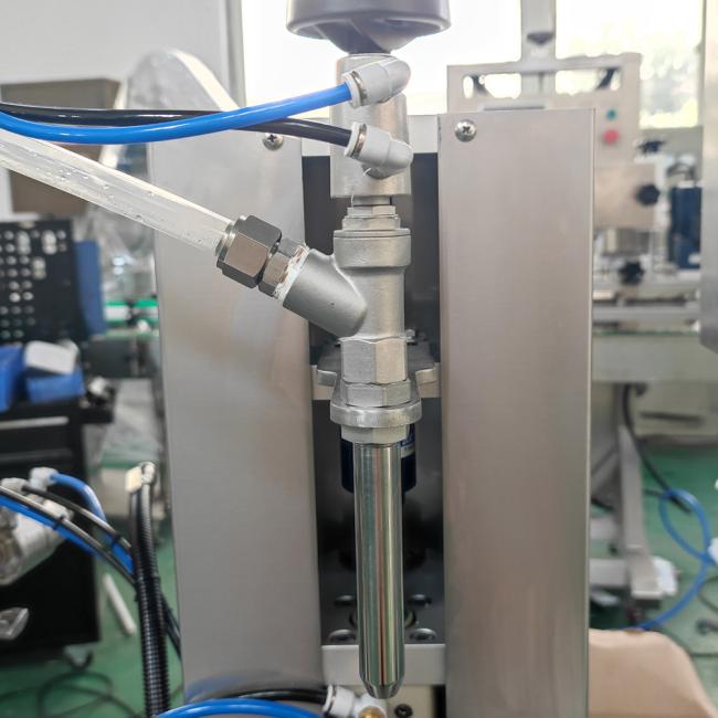 Npack Automatic Servo Motor Piston Hot Sauce Bottle Liquid Filling Machine with Mixer