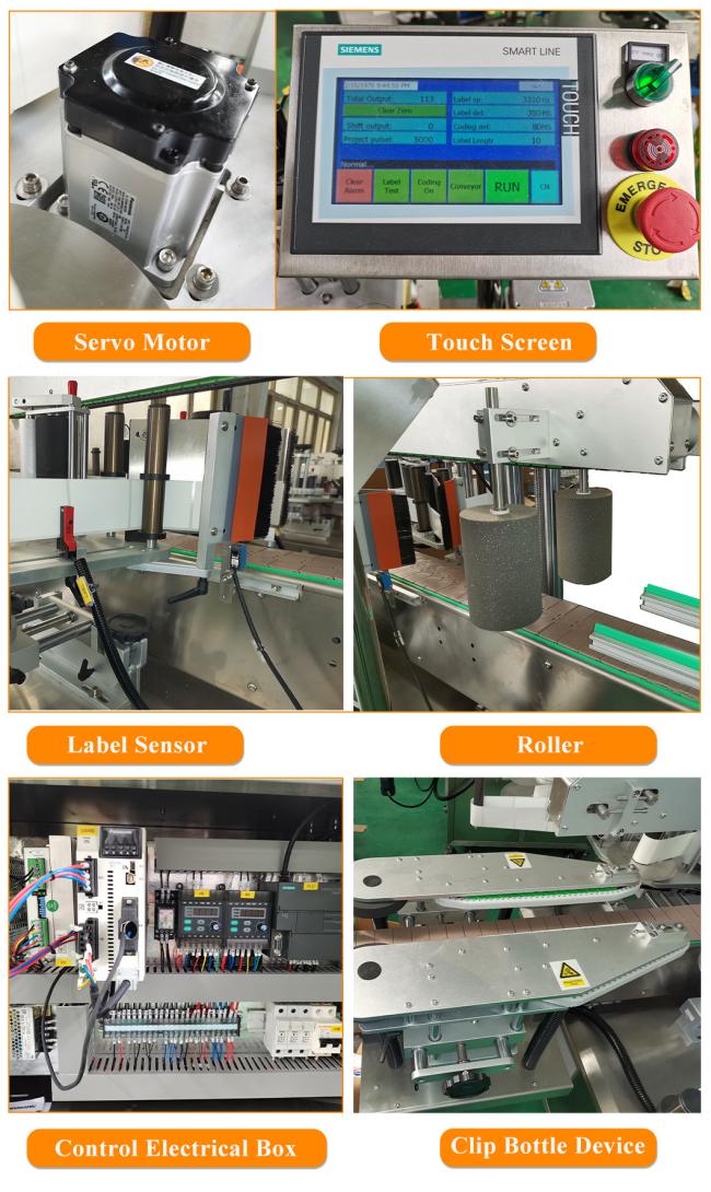 Npack Double Sides Square Flat Round Bottle Food Labeling Self Adhesive Sticker Machine