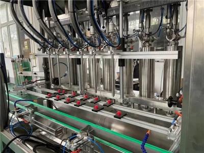 China Automatic Servo Motor Piston100ml-5000ml Quantitative Volumetric Filling Machine For Edible Oil for sale