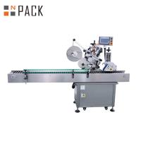 China Automatic Horizontal Labeling Machine for 10ml Bottles with PLC Control and Stainless Steel 304/316 Construction for sale