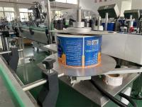 China NPACK Automatic High Speed Vertical Round Bottle Labeling Machine With Printer for sale