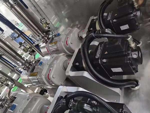 Automatic Linear Piston Laundry Detergent Solution Filling Machine Manufacturing Plant
