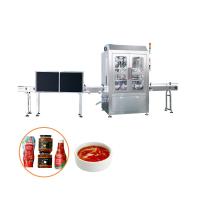 China Npack Automatic Pet Bottle Hot Fill Equipment For Thick Paste Sauce for sale