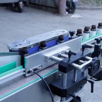 China Npack Electric Driven Automatic Round Bottle Labeling Machine For Plastic Pet Glass Bottles for sale