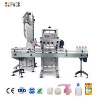 China Npack Plastic / Pet / Squre / Flat Bottle Full Automatic Multi-Diameter Screw Jar Capping Machine for sale