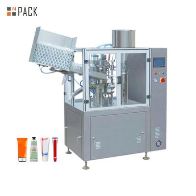 China Industrial Automatic CE Certified Plastic Tube Filling Sealing Machine For Oral Care for sale