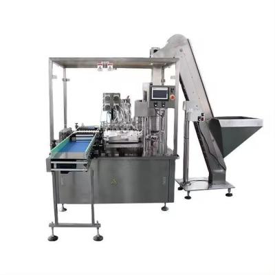China Automatic Nasal Spray Bottle Filling Capping Machine with PLC Control for sale