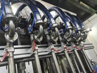 China High Accuracy Automatic Lobe Pump Molasses Filling Machine with PLC Control for sale