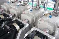 China High Accuracy Automatic Lobe Pump Molasses Filling Machine with PLC Control for sale