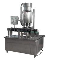 China Automatic High Speed Glass Bottle Crown Capping Machine For Beer / Wine for sale