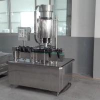 China Automatic High Speed Glass Bottle Crown Capping Machine For Beer / Wine for sale