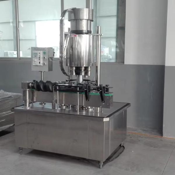 Quality Automatic High Speed Glass Bottle Crown Capping Machine For Beer / Wine for sale