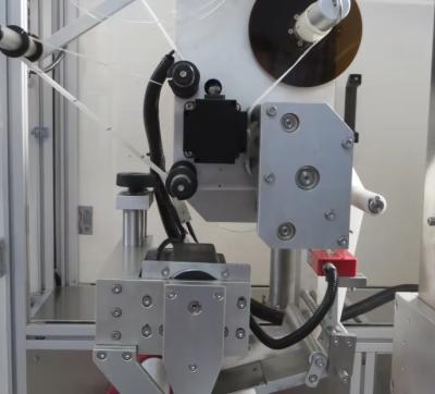 China Cosmetic Face Cream Toothpaste Aluminum Round Tube Labeller Machine Plastic Soft Tube Labeling Machine for sale