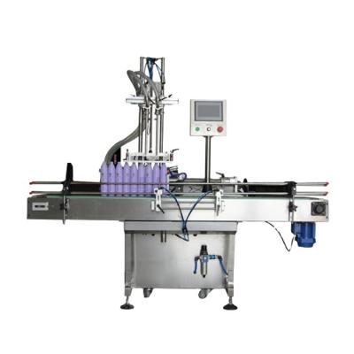 China Automatic Servo Motor 2 Nozzle Liquid Filling Machine for sale