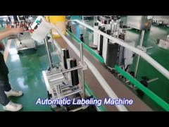 Automatische drum emmer container grote emmer kleverige sticker etiketteringsmachine