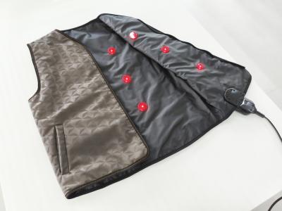 China Ver-infrarood fotonlicht vest met koolstofvezel verwarmingsdraden voor spierherstel Te koop