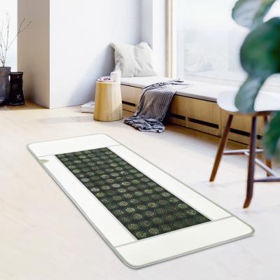 China 170*70cm PU Leather Carbon Fiber Heating Wires Jade Heating Mat for Good Sleep Quality for sale