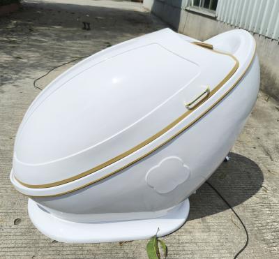 Cina Vapore Bianco per una Persona con una Capsula Spa Esterna con una Pentola per Bellezza e Salute in vendita