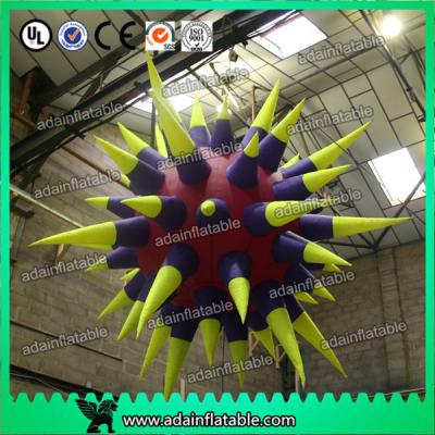 China Event Decoratioin LED Lighting Inflatable Hanging Star Bend Star for sale