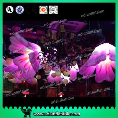 China Durable Inflatable Flowers Wedding With Changing Led Lights Custom Design for sale