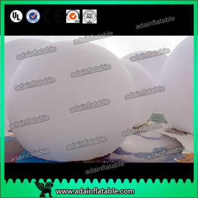 China 5M Giant Oxford Inflatable Ball White Inflatable Balloon Customized for sale