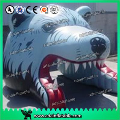 China Event Inflatable Tunnel Wolf Animal Replica for sale