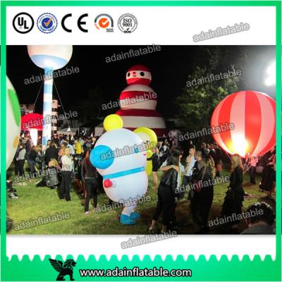 China Popular Christmas Inflatable Santa House Childrens Cartoon Printing Customized for sale