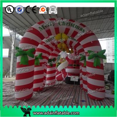 China Christmas Inflatable Arch, Christmas Advertising Archway, Christmas Event Arch Door for sale