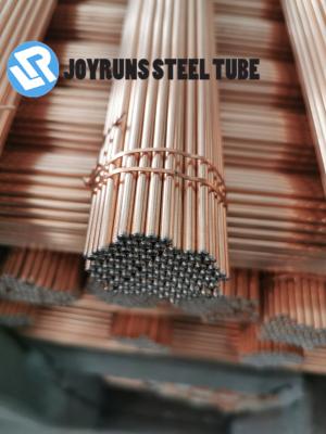 Cina l'acciaio legato senza cuciture di 3.16*0.5mm ERW convoglia la metropolitana rivestita di rame del compressore di Bundy in vendita