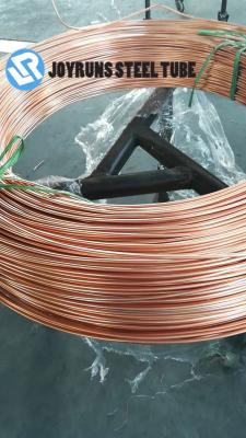 Cina Tubo d'acciaio saldato carbonio rivestito di rame d'acciaio di dc 04 della metropolitana ASTM A254 di 4.76*0.5MM Bundy in vendita