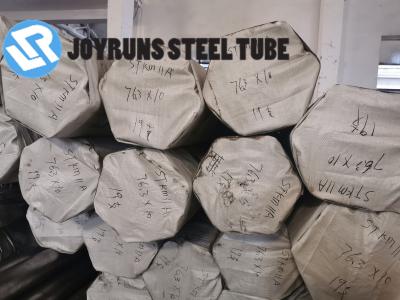 China STKM13A JIS3445 Precision Seamless Steel Tube , 75*3.5MM Carbon Seamless Steel Pipe  Cold Drawing for sale