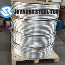 Cina evaporatore d'acciaio di alluminio della tubatura della bobina ASTM B241 1060 8mm OD del tubo di 8*0.7mm in vendita