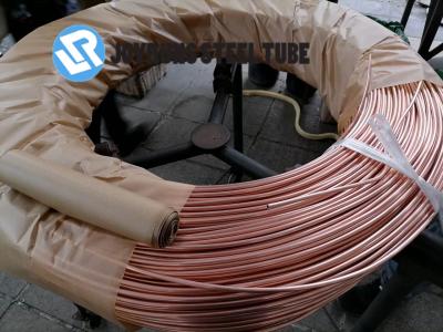 Cina Bobina rotonda senza cuciture galvanizzata senza cuciture della metropolitana del tubo ASTM A254 di BHG1 6*0.6MM per il condensatore a basso tenore di carbonio in vendita