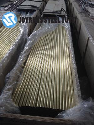 Cina 25.4*1.25MM ASTM B111 C44300, tubo senza cuciture d'ottone del acciaio al carbonio di Ministero della marina in vendita