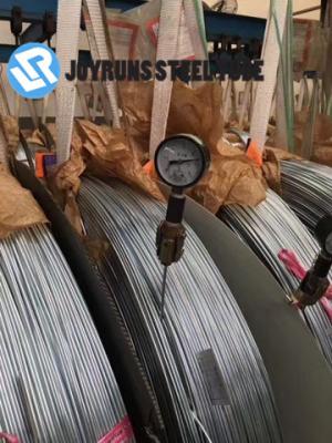 China EN10139 DC04 Double Wall Steel Tube 7.94MM*0.9MM Zinc Galvanised Steel Pipe Coil for sale