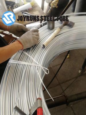 China EN10139 DC04 Double Wall Steel Tube 7.94MM*0.9MM Zinc Galvanised Steel Pipe Coil for sale